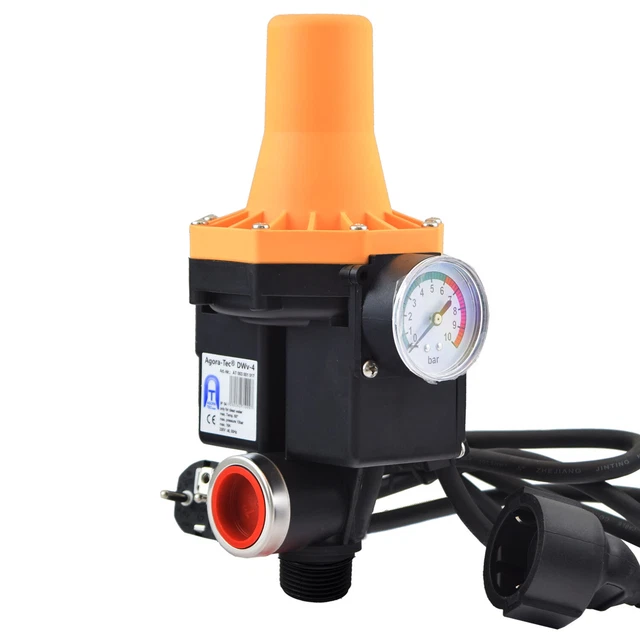 AGORA-TEC® PUMPENSTEUERUNG DURCHFLUSSWÄCHTER presscontrol Pumpe EUR 43,95 - PicClick DE