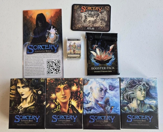 SORCERY: CONTESTED REALM TCG Alpha Kickstarter Precon Decks + Booster ...