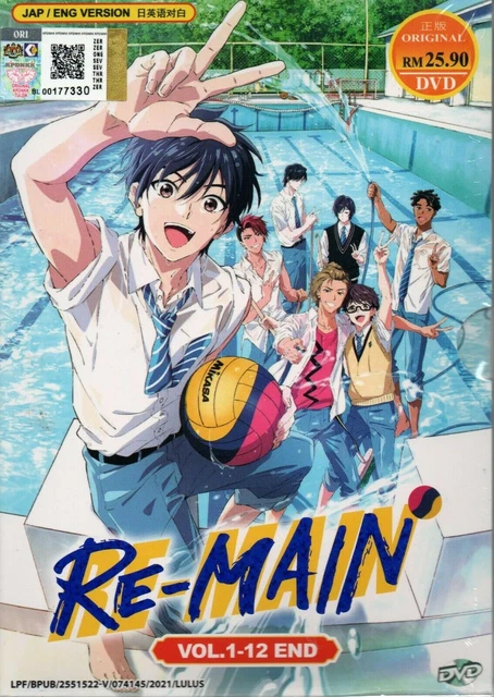 ANIME DVD RE-MAIN Vol.1-12 End Complete ENGLISH DUBBED Box Set £17.99 ...