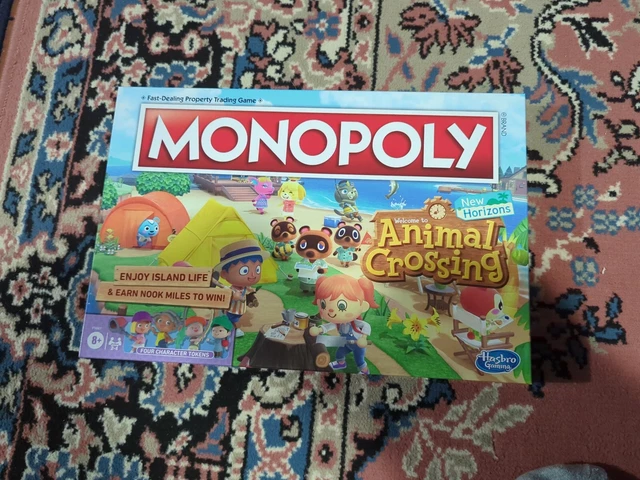 HASBRO GAMING MONOPOLY Animal Crossing New Horizons Edition Board Game ...