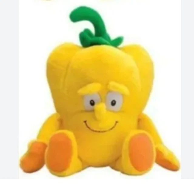PELUCHE POIVRON 25CM Vitamine Coop Goodness Gang Pepper Plush Pantin ...