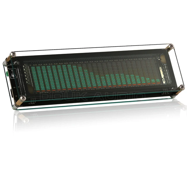 MINI VFD MUSIC Spectrum Display MIC Dot Matrix Sound Level Indicator VU ...