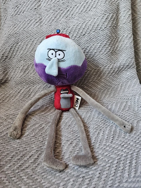 REGULAR SHOW BENSON Soft Plush Toy Rare Cartoon Network TV Show ...