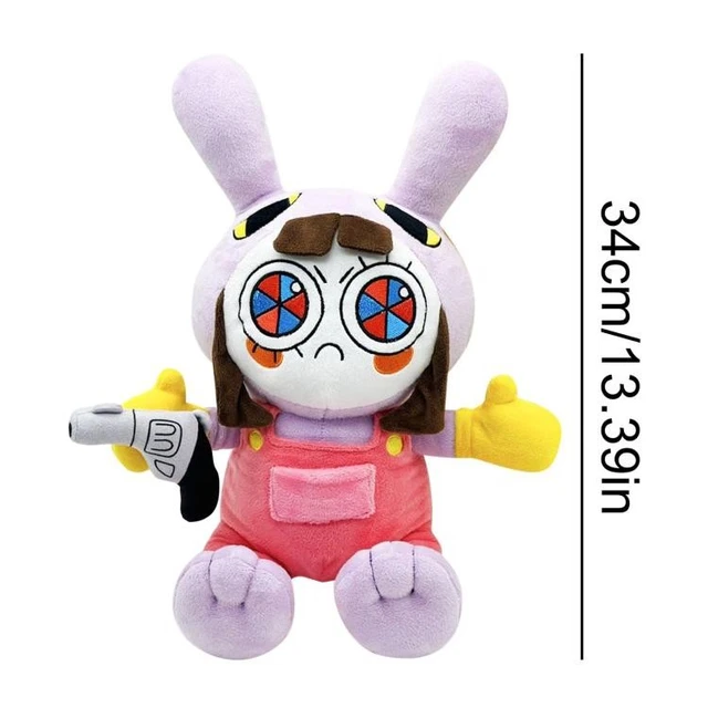 THE AMAZING DIGITAL Circus 13.3 Inch Soft Doll Rabbit Plush Toy Large ...