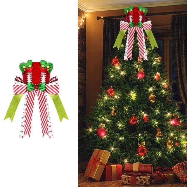 FESTIVE ELF HAT Tree Toppers For Holiday Gatherings Comfortable Wear ...