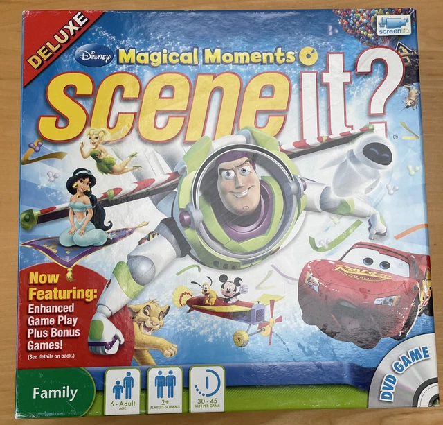 DISNEY MAGICAL MOMENTS SCENE IT ? Deluxe Family DVD Board Game - Ages 6 ...