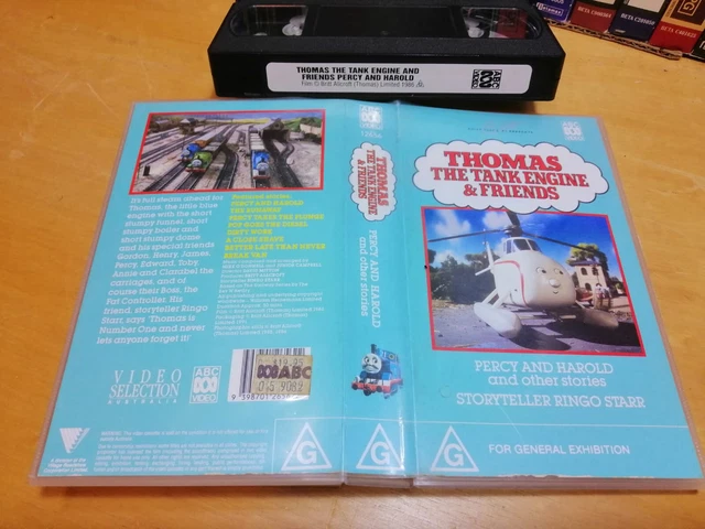 THOMAS THE TANK ENGINE & FRIENDS: PERCY AND HAROLD (8 Stories) - 1986 ...