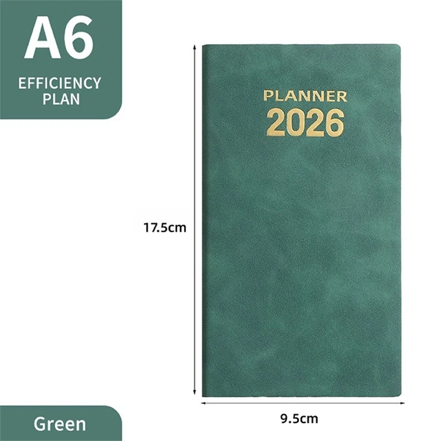 2026 WEEKLY POCKET Planner Agendas Calendar Office Appointment Diary ...