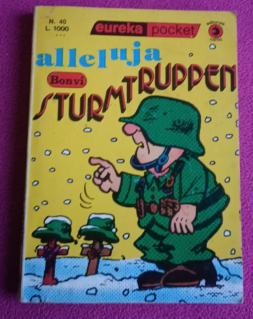 EUREKA POCKET N°40 Alleluja Sturmtruppen Bonvi 1976 EUR 1,50 - PicClick IT