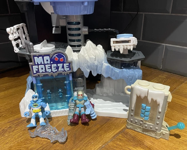 FISHER PRICE IMAGINEXT Mr Freeze arctic-lair headquarters PlaySet ...