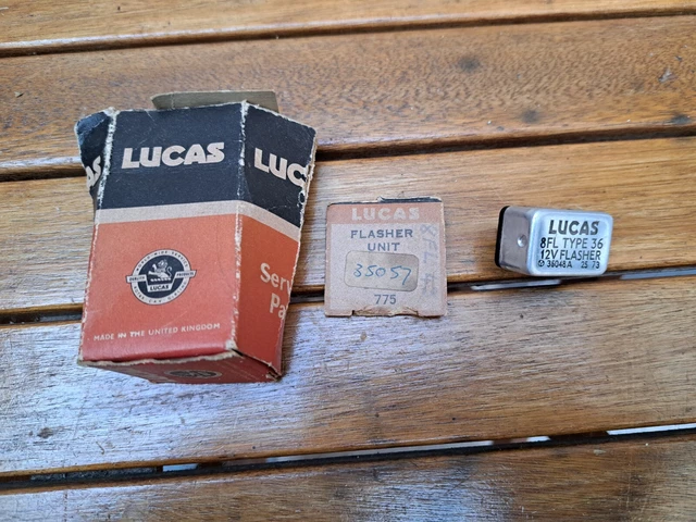NOS LAND ROVER Series Lucas 8Fl.12V Type36 Flasher Relay 35048A EUR 17 ...