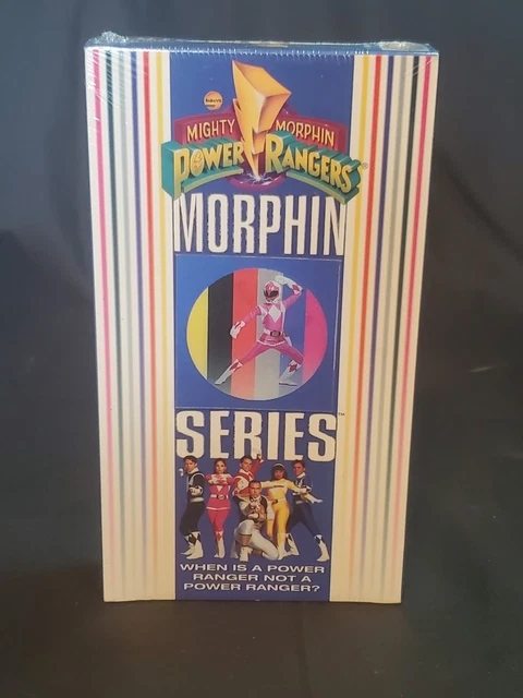 MIGHTY MORPHIN POWER Rangers Morphin Series VHS Movie Sealed New £12.38 ...