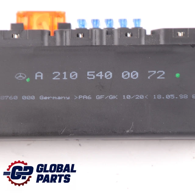 FUSE BOX MERCEDES W210 R170 Multifunctional Relay Fuse Unit Module ...