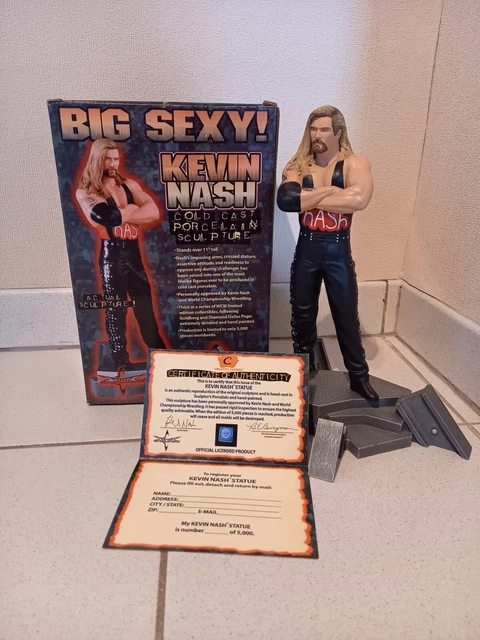 WWE WWF WCW Nwo Kevin Nash Statue 1999 Rare 225/5000 Ex EUR 229,00 ...