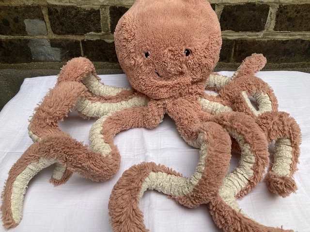 JELLYCAT LARGE 49CM Odell Octopus Soft Plush Toy Used £29.90 - PicClick UK