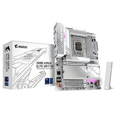 GIGABYTE Z890 AORUS ELITE WIFI7 ICE Intel 1851 Socket Motherboard Atx ...