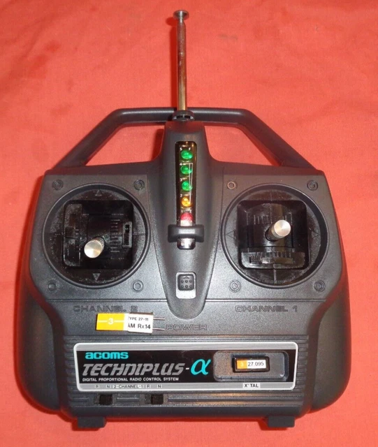 VINTAGE ACOMS APLHA AP-201 Techniplus Digital Proportional RC Radio ...