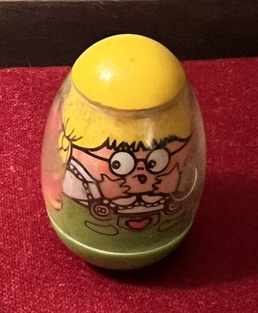 VINTAGE 1976 HASBRO Weebles Haunted House Girl Scary Face Braids $15.00 ...