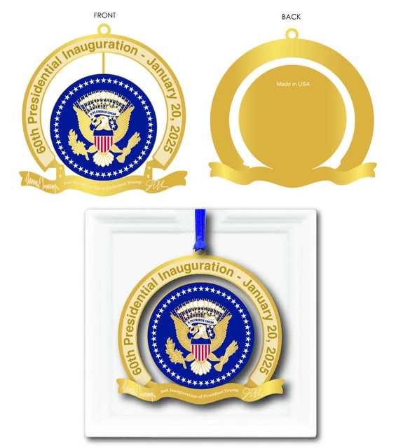 60TH PRESIDENTIAL DONALD Trump & JD Vance Inauguration Christmas ...