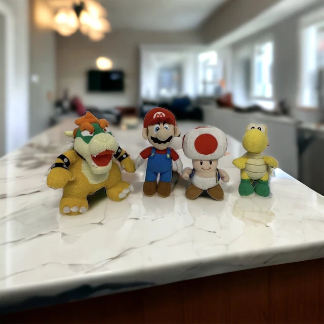 Nintendo Super Mario Bowser Koopa Troopa Toad Mushroom Plush Toy Doll Lot 2012 £23 65 Picclick Uk
