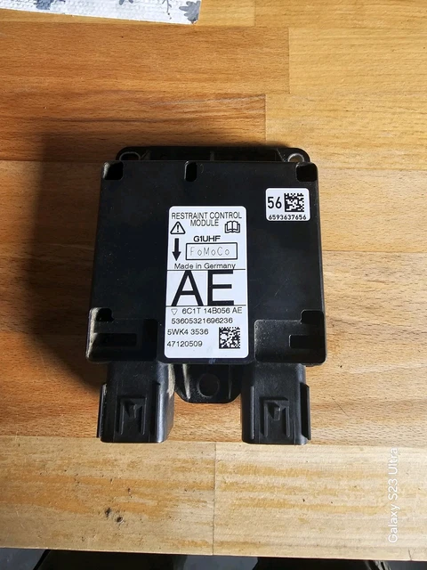 FORD TRANSIT MK7 Airbag Restraint Control Module Ecu 6C1T 14B056 Ae £26 ...