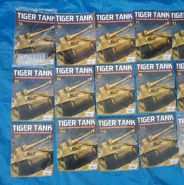 HACHETTE 32 TIGER Tank Build The Model and Discover the History of ...