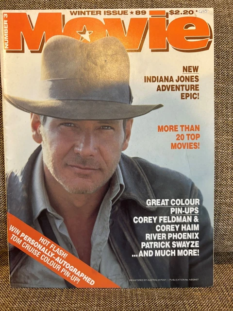 MOVIE MAGAZINE WINTER 1989 Issue 3 STEPHEN KING Corey Feldman Corey ...