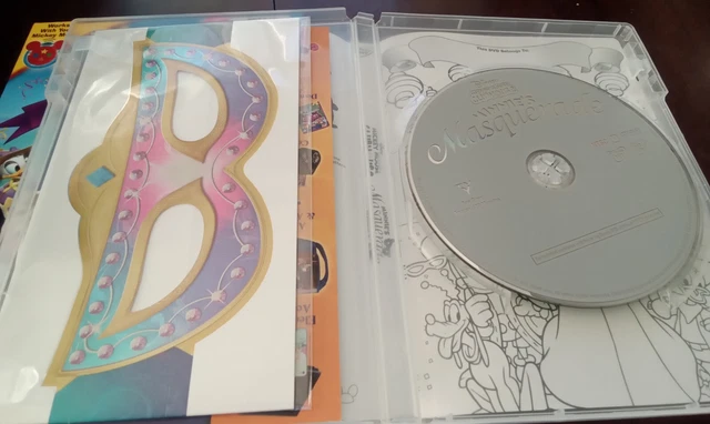 MICKEY MOUSE CLUBHOUSE: Minnies Masquerade (DVD, 2011) Disney with slip ...