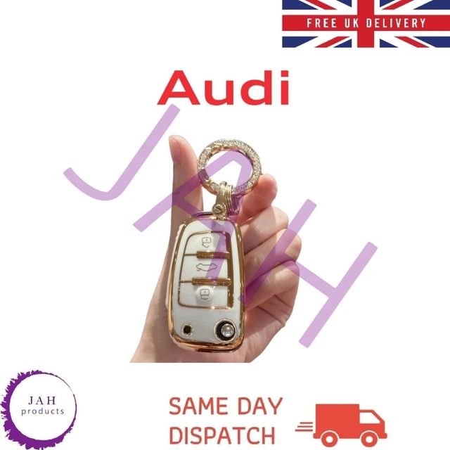 CHIAVI AUTO COVER Caso Fob Portachiavi per Audi A1 A3 A6 Q2 Q3 Q7 Tt ...