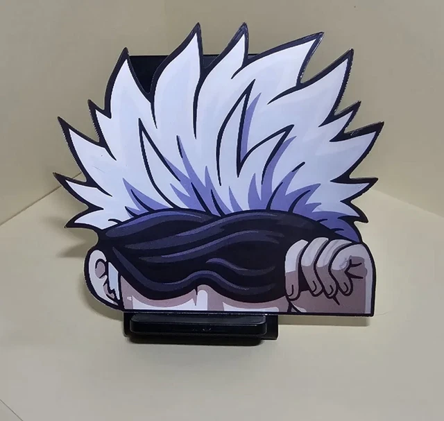 JUJUTSU KAISEN SATORU Gojo Anime 3D Lenticular Motion Car Sticker Decal ...