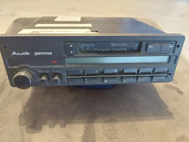 ORIGINAL AUDI GAMMA Autoradio Blaupunkt 80 100 200 Ur Quattro 4A0035186 ...