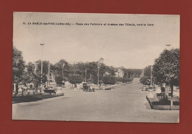 LA BAULE LES PINS - Place des Palmiers et avenue des Tilleuls (L3568) EUR 5,00 - PicClick FR