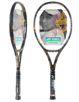 YONEX 2022 EZONE 100 Osaka Tennis Schläger Racket schwarz gelb 100sq 300g 16x19 EUR 268,02 ...