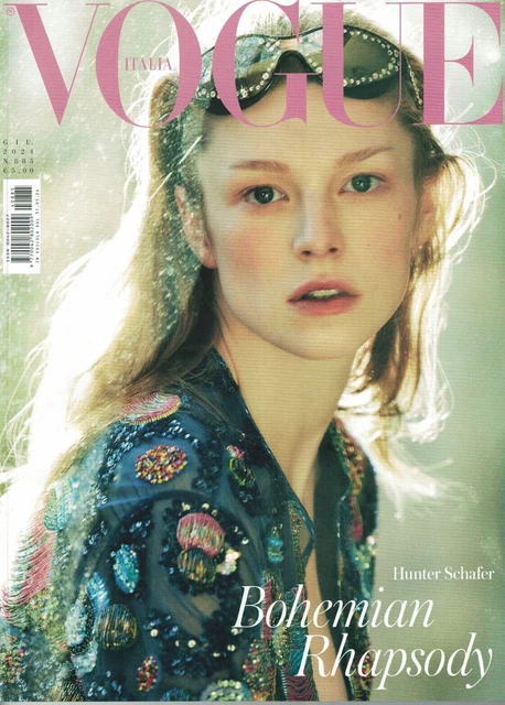 VOGUE ITALIA MAGAZINE June 2024 Giugno HUNTER SCHAFER 885 6/24 Brand ...