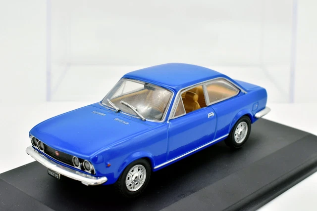MODELLINO AUTO SCALA 1:43 FIAT 124 SPORT coupe diecast collezione ...