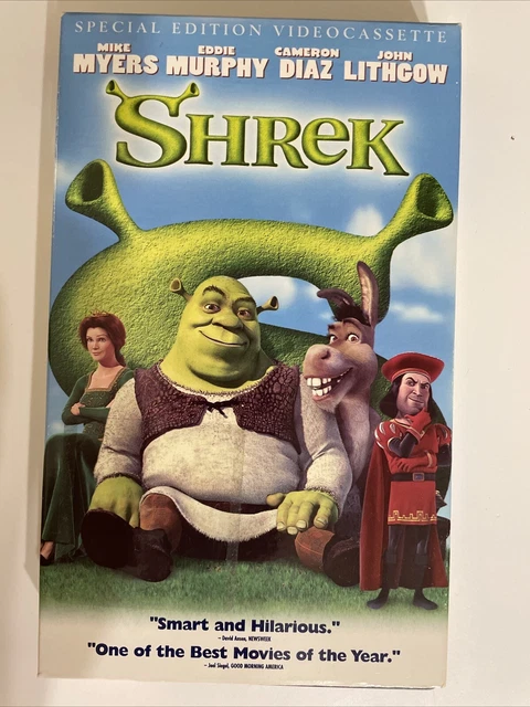 SHREK (VHS, 2001) £3.64 - PicClick UK