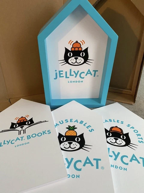 JELLYCAT ADVERTISING DISPLAY House With 3 Extra Inserts. New In Box £99 ...