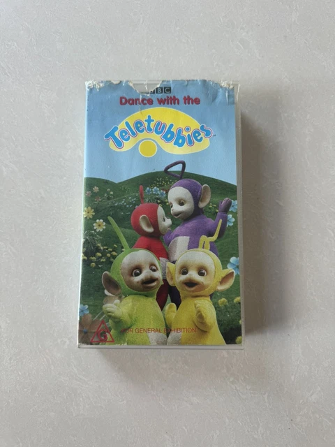 BBC DANCE WITH The Teletubbies 1997 On VHS Video Cassette Tape NO CASE ...