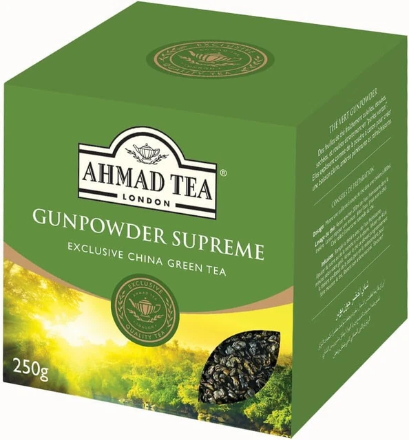 AHMAD TEA GUNPOWDER Supreme Green | - 500g 500 g (Pack of 1) £9.62 ...