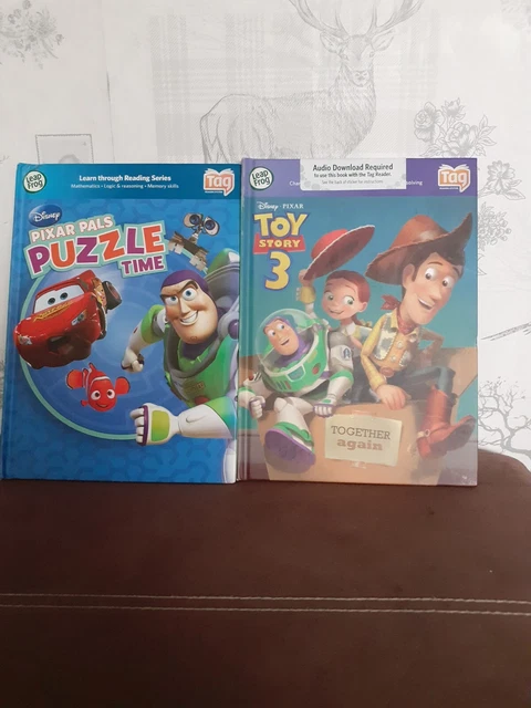 LEAPFROG TAG BOOKS Toy Story 3 Pixar Pals Puzzle Time £6.00 - PicClick UK
