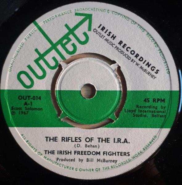 IRISH FREEDOM FIGHTERS - Rifles Of The I.R.A , 7", (Vinyl) EUR 42,82 ...