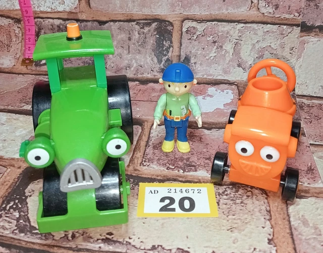 BOB THE BUILDER Roley &Dizzy Vehicles With Wendy Figure Play Set Toy ...