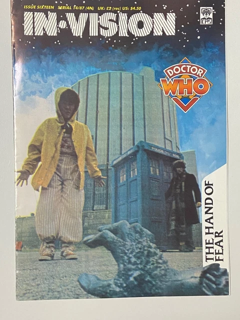 DOCTOR WHO IN-INVISION Magazine - Issue 16 - The Hand Of Fear $38.00 ...