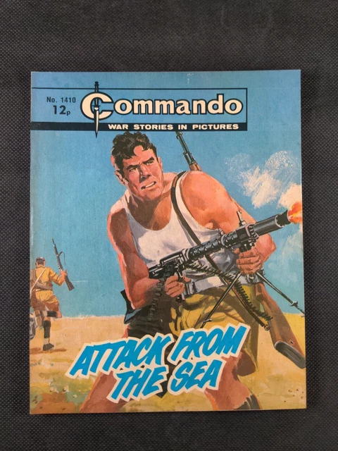 COMMANDO COMIC ISSUE Number 1410 Attack From The Sea £4.45 - PicClick UK