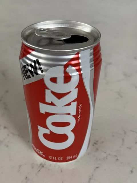 VINTAGE! 1985 NEW! COKE 12oz. Empty Aluminum Pull Tab Soda Can RARE $89 ...