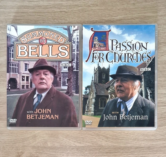 JOHN BETJEMAN - A Passion For Churches & Summoned By Bells (DVD, 2-Disc ...