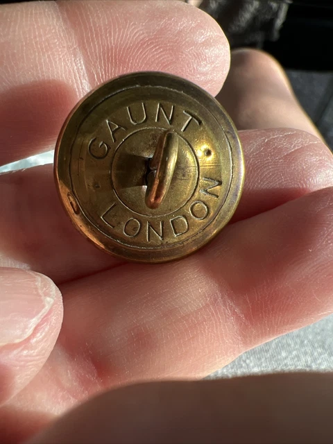 WWI, WWII ROYAL Navy 23.5Mm Officers Button, Rope Edge, Gaunt London £3.00 - PicClick UK