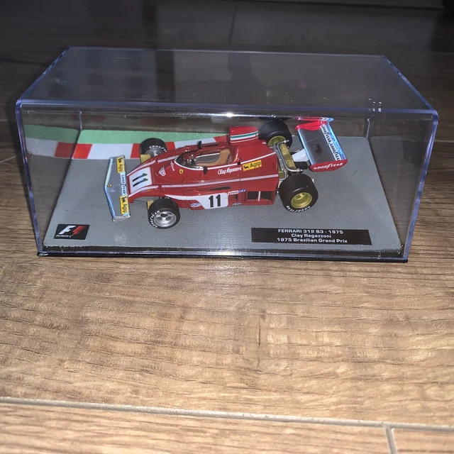 F1 CAR COLLECTION Ferrari 312 B3 1975 Clay Regazzoni 1 43 Scale 25 f1-car-collection-ferrari-312-b3-1975-clay-regazzoni-1-43-scale-25
