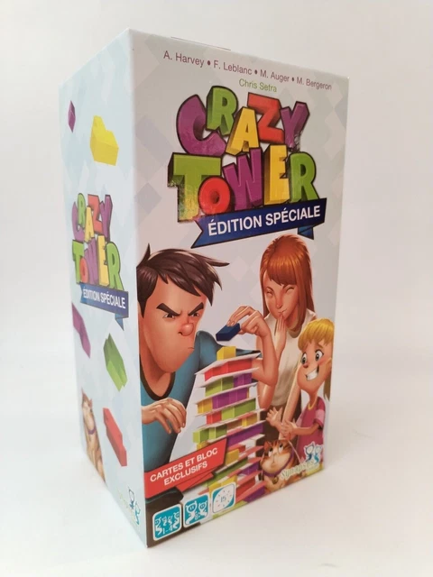 CRAZY TOWER ÉDITION Spéciale Jeux De Société Synapses Games Jeu Tetris Jenga EUR 19,80 - PicClick FR