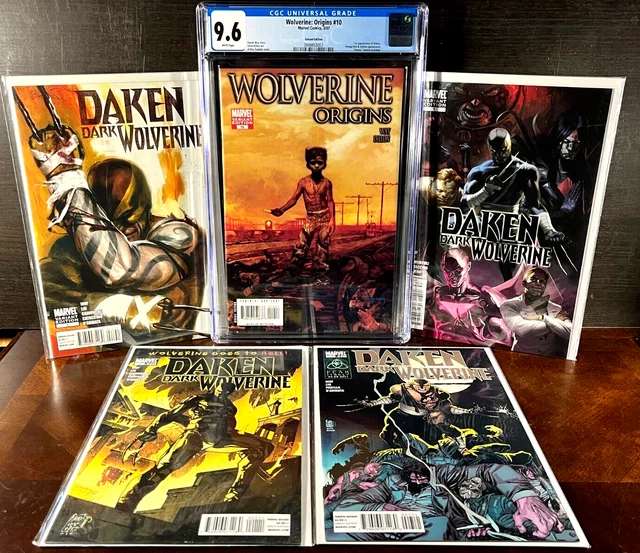 1:75 DJURDJEVIC VARIANT DAKEN DARK WOLVERINE 1 Origins 10 1st ...